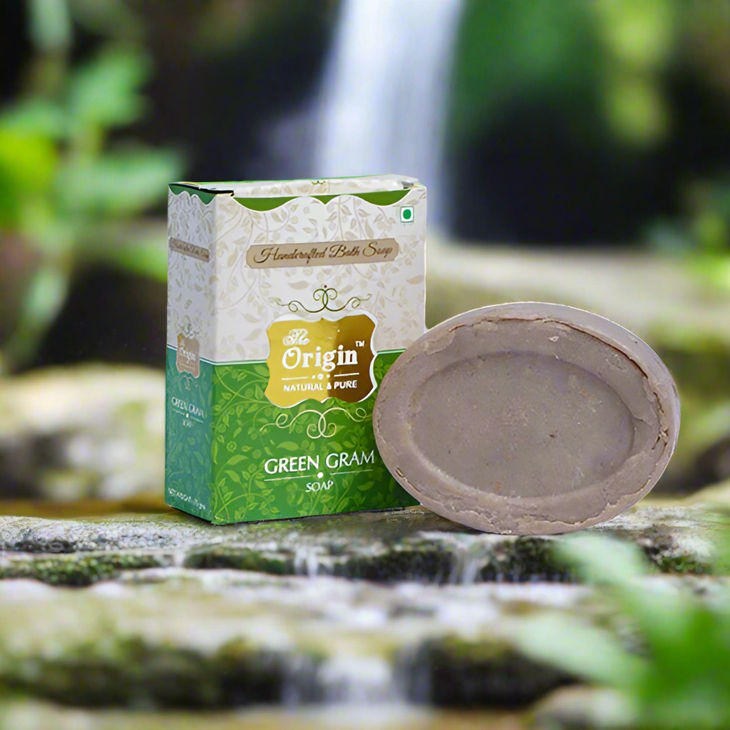 Green Gram Organic Handmade Origin Soap 75g – Food Care INDIA