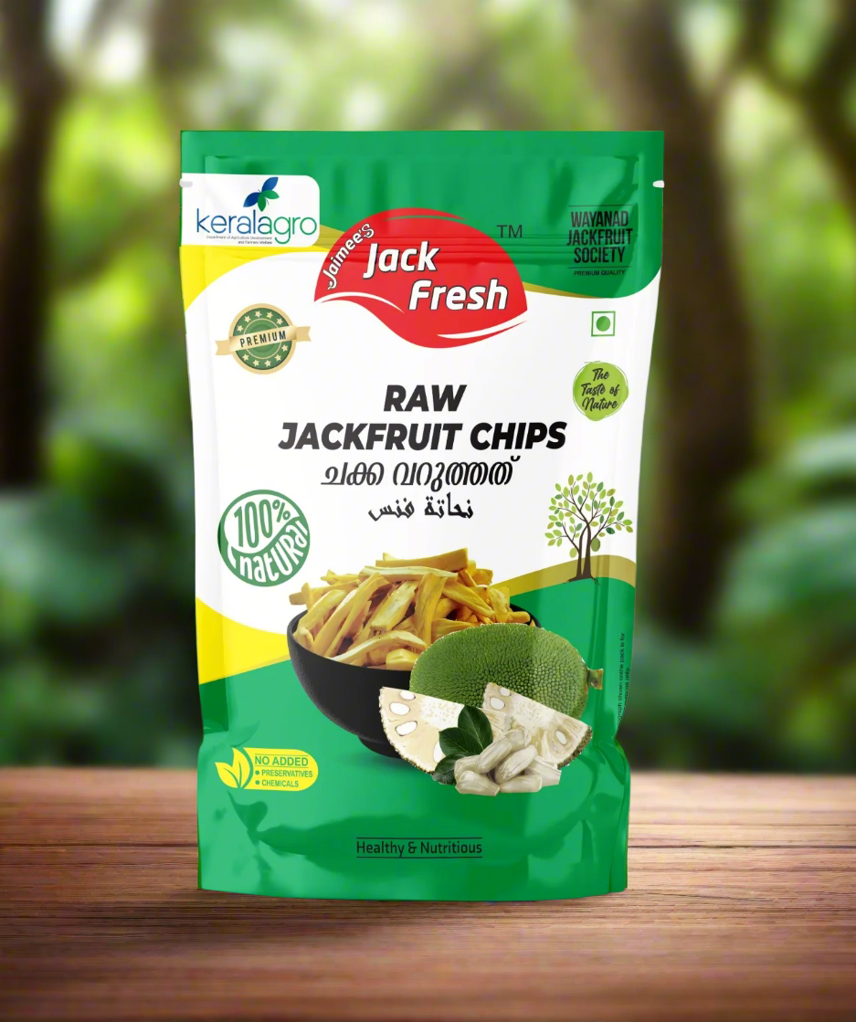 VACUUM FRIED JACK FRUIT CHIPS 140gm – Food Care INDIA